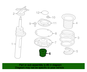 31-33-6-854-700 - Additional shock absorber, front 2017-2023 Mini ...