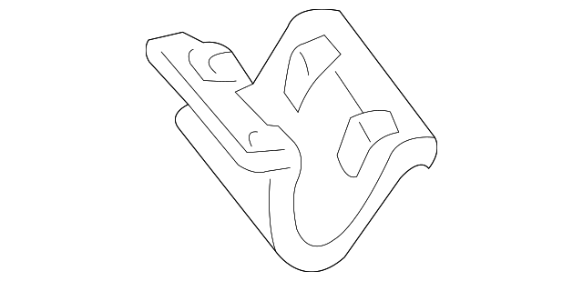 2007-2010 Kia Rondo Emblem Bracket - Passenger Side (RH) 86352-1D051 ...