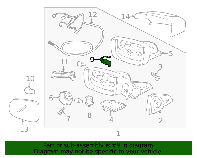 31217286 - Ambient Air Temperature Sensor 2010-2017 Volvo XC60 ...