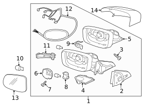 2010-2017 Volvo XC60 Lamp Lens 31217287 | TascaParts.com