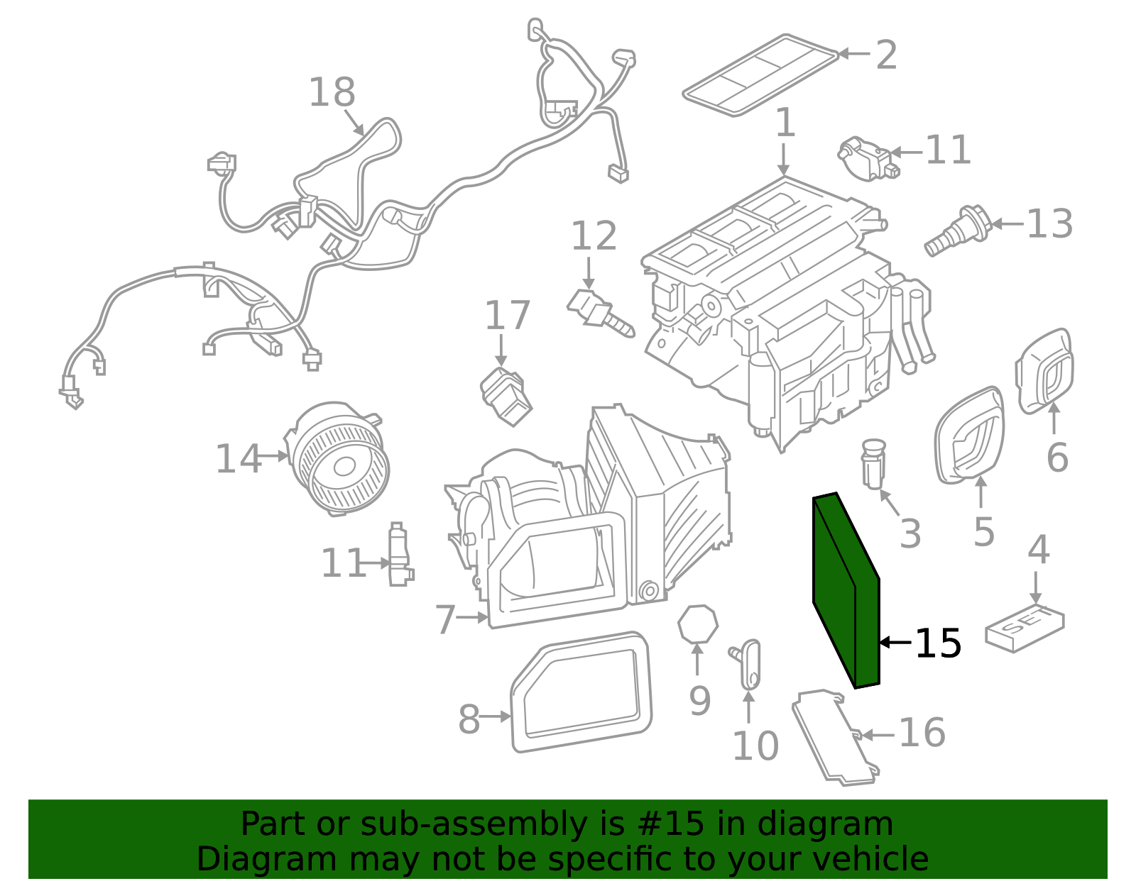 9P1-819-631 - Filter 2012-2025 Porsche | Delaware Porsche Parts