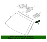 Genuine BMW 51-31-7-306-205 | Side Molding Clip | FREE Shipping on Most ...