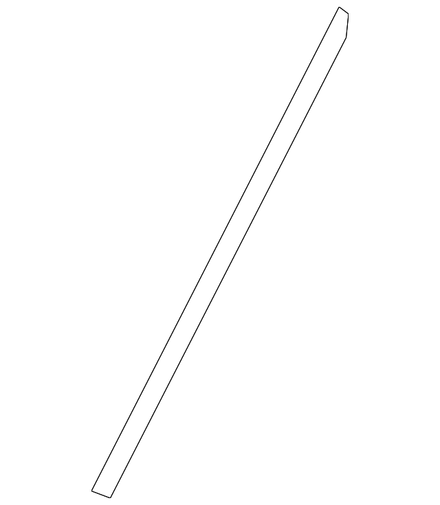 51317286180 - 2011-2017 BMW X3 Side Molding (51-31-7-286-180) | BMW of ...