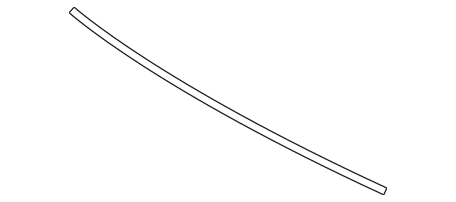 51317206137 - 2011-2017 BMW X3 Upper Molding (51-31-7-206-137) | BMW of ...