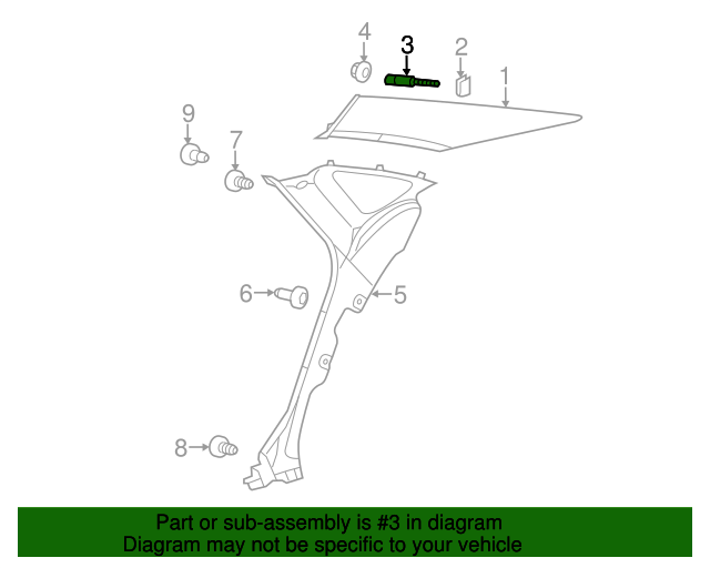 2008-2023 Mopar Molding 55315143aa | TascaParts.com