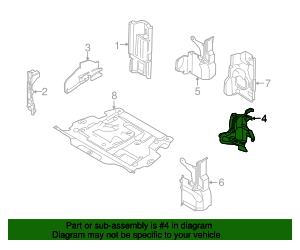 2007-2016 Volvo Air Deflector - Driver's Side (LH) 30796389 ...