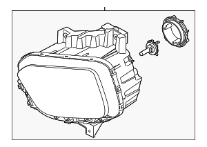 2020-2021 Kia Soul OEM NEW 2020 Kia Soul Passenger Side Head Lamp ...