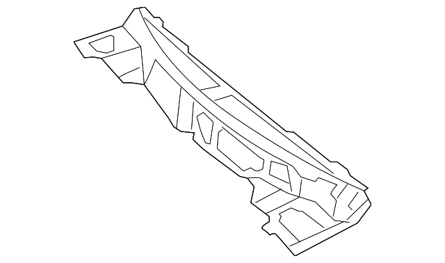 2009-2021 Mopar Cowl Panel 55277424AB | TascaParts.com