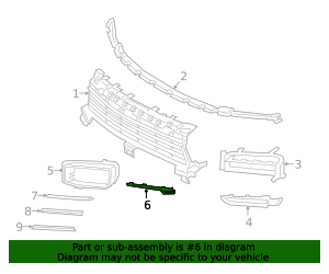 2019-2023 Porsche Cayenne Upper Molding 9Y0-807-823-B-O3G | OEM Porsche