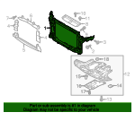 2016-2021 Hyundai Tucson Radiator Support 64101-D3000 | OEM Parts Online