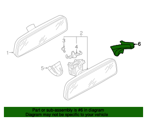 2018-2023 Volkswagen Tiguan Rear Cap 5NA-857-593-9B9 | Volkswagen OEM ...