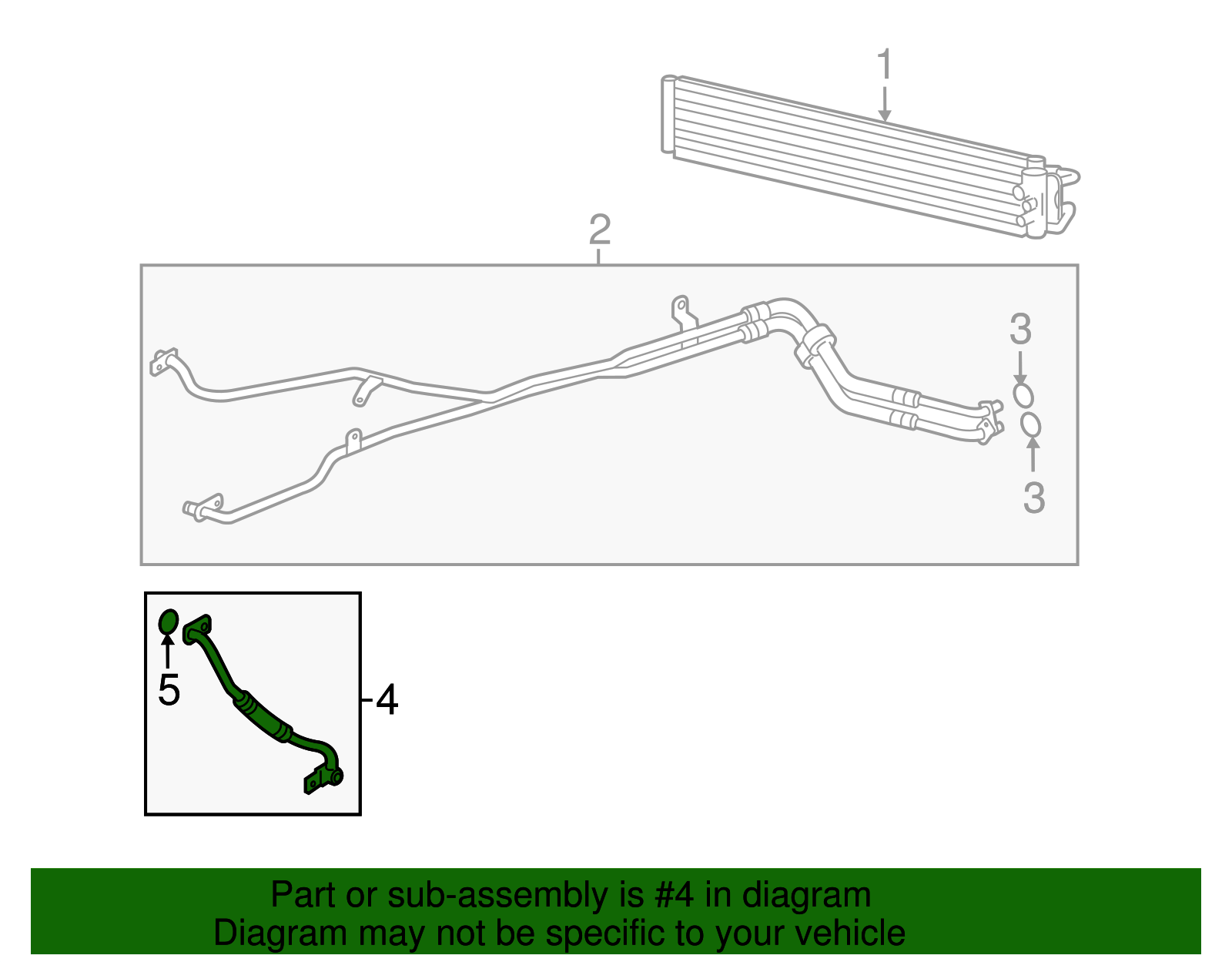Genuine Porsche 958-307-082-20 |Automatic Transmission Oil Cooler Hose ...