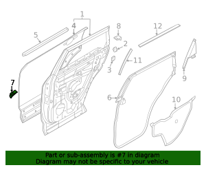822D5-6RR0B - 2021-2025 Nissan Rogue - Corner Cover | Conicelli Nissan