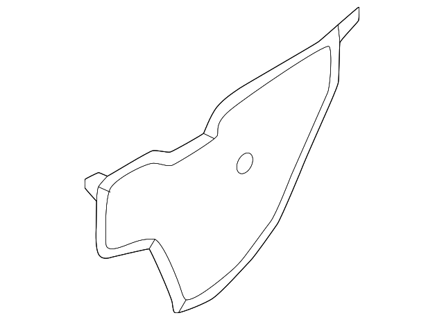 2021-2024 Nissan Rogue Water Shield 82861-6RA0A | Nissan Parts Central