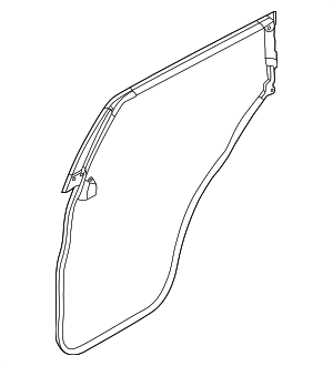 2021 Nissan Rogue Surround Weather-Strip 82830-6RA0A | Nissan Parts Store