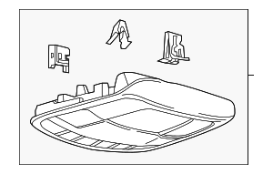2017-2019 Ford Overhead Console HC3Z-28519A58-EA | TascaParts.com