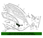 80A-823-509-A - Lock & Switch 2018-2024 Audi | Euro Parts 4 Less