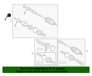90311-50063 - Oil Seal - 2010-2022 Lexus | My L Parts