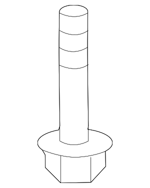 2012-2019 Infiniti Stay Bracket Bolt 081B7-0455M | Faulkner Infiniti of ...