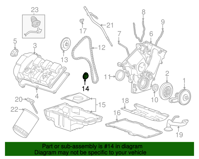 2000-2009 Ford Crankshaft Gear 1S7Z-6306-CA | Blue Springs Ford Parts
