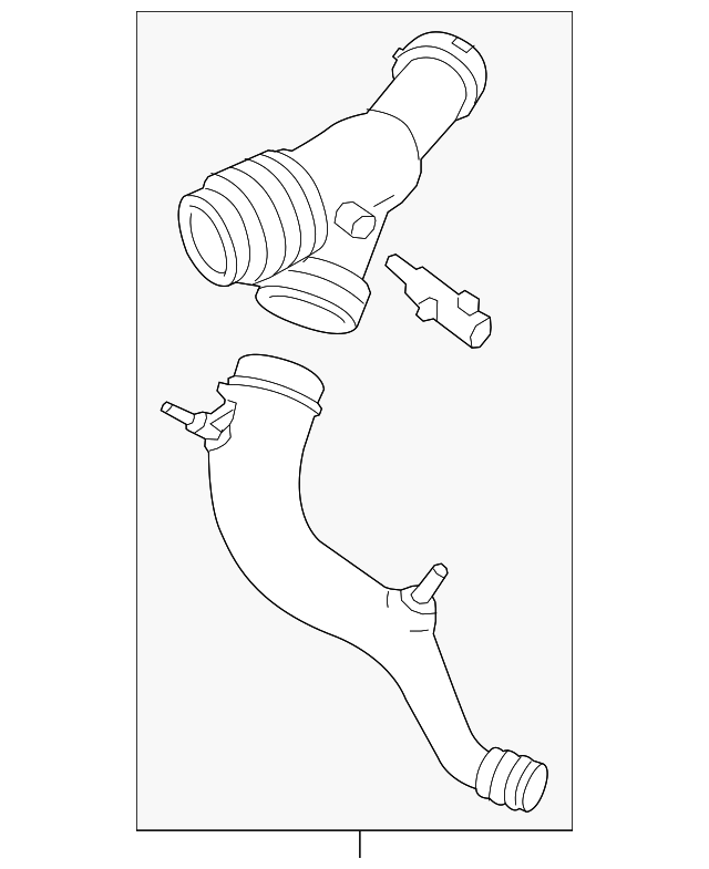 2015-2016 Ford F-150 Inlet Tube FL3Z-9C623-C | GetOEMParts.com