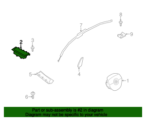 Genuine BMW 72-12-9-273-661 | Passenger Inflator Module | FREE Shipping ...