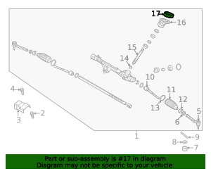 56516-L1000 - Steering Coupling Boot Seal - 2021-2022 Kia | Kia Auto Parts