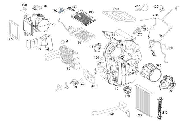 4518200615 - Electrical Wiring Harness 2011-2018 Smart Fortwo ...