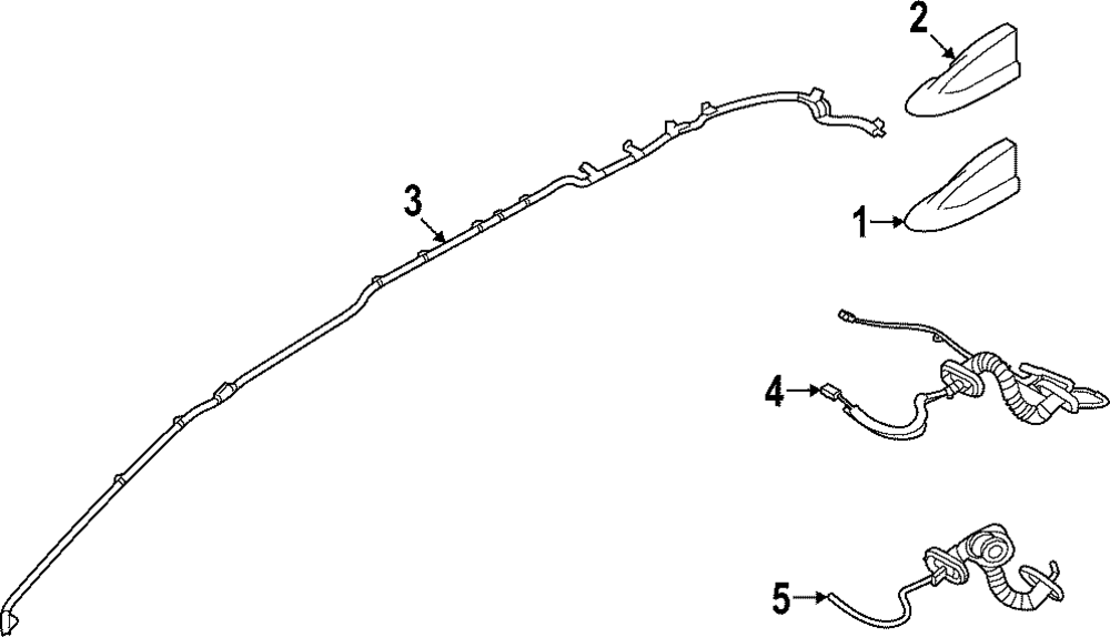 2022-2024 Nissan Pathfinder Cover 28228-6TA0A | Bill Kay Nissan Parts