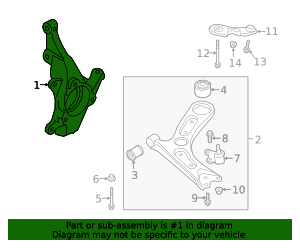 51716-F2000 - Knuckle 2019-2024 Kia Forte | Kia.Parts Store