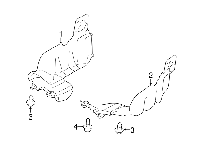 2009-2013 Subaru Forester OEM NEW 2009-13 Subaru Forester Right ...