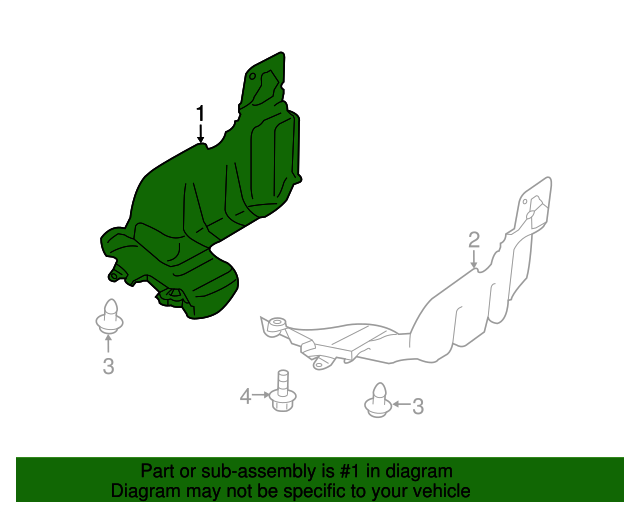 2009-2013 Subaru Forester OEM NEW 2009-13 Subaru Forester Right ...