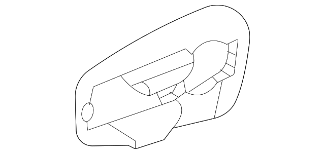 72148-T20-A01 - 2022-2025 Honda - Handle, Outside Gasket | Honda Parts ...