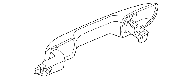 72181-T20-A01ZH - Exterior Door Handle 2022-2023 Honda Civic | Honda ...