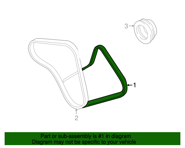 56992-RV0-A05 - Serpentine Belt 2003-2013 Acura | AutoNation Parts