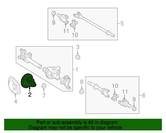 5C3Z-4026-B - Differential Case - 1997-2022 Ford | OEM Parts Quick