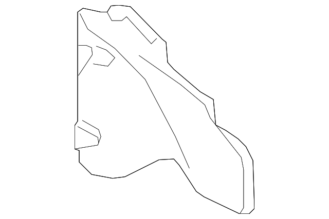 2006-2011 Kia Rio5 Guard - Driver's Side (LH) 86821-1G200 | GetOEMParts.com