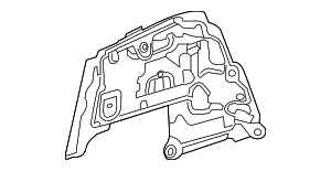 253-620-99-00 - High-Quality Fender Apron Insulator for 2017-2025 ...