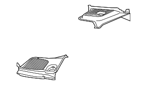 2016-2022 Mercedes-Benz Cowl Vent Panel 253-830-50-00 | MB OEM Parts