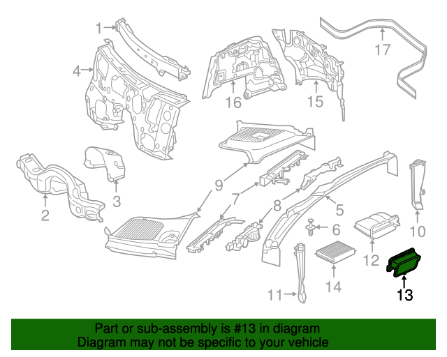 213-830-86-03 - Air Duct - 2016-2021 Mercedes-Benz | BuyMercedesPartsNow