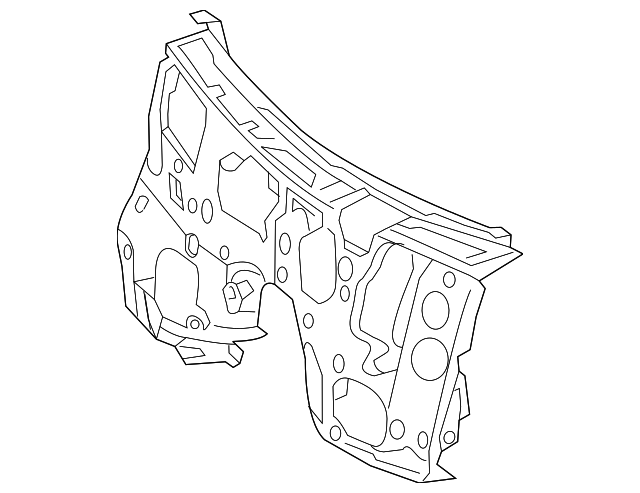 253-682-10-01-64 - Engine Compartment Insulation 2017-2020 Mercedes ...