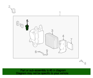 88515-60110 - Expansion Valve 1999-2002 Lexus | Longo Lexus Parts