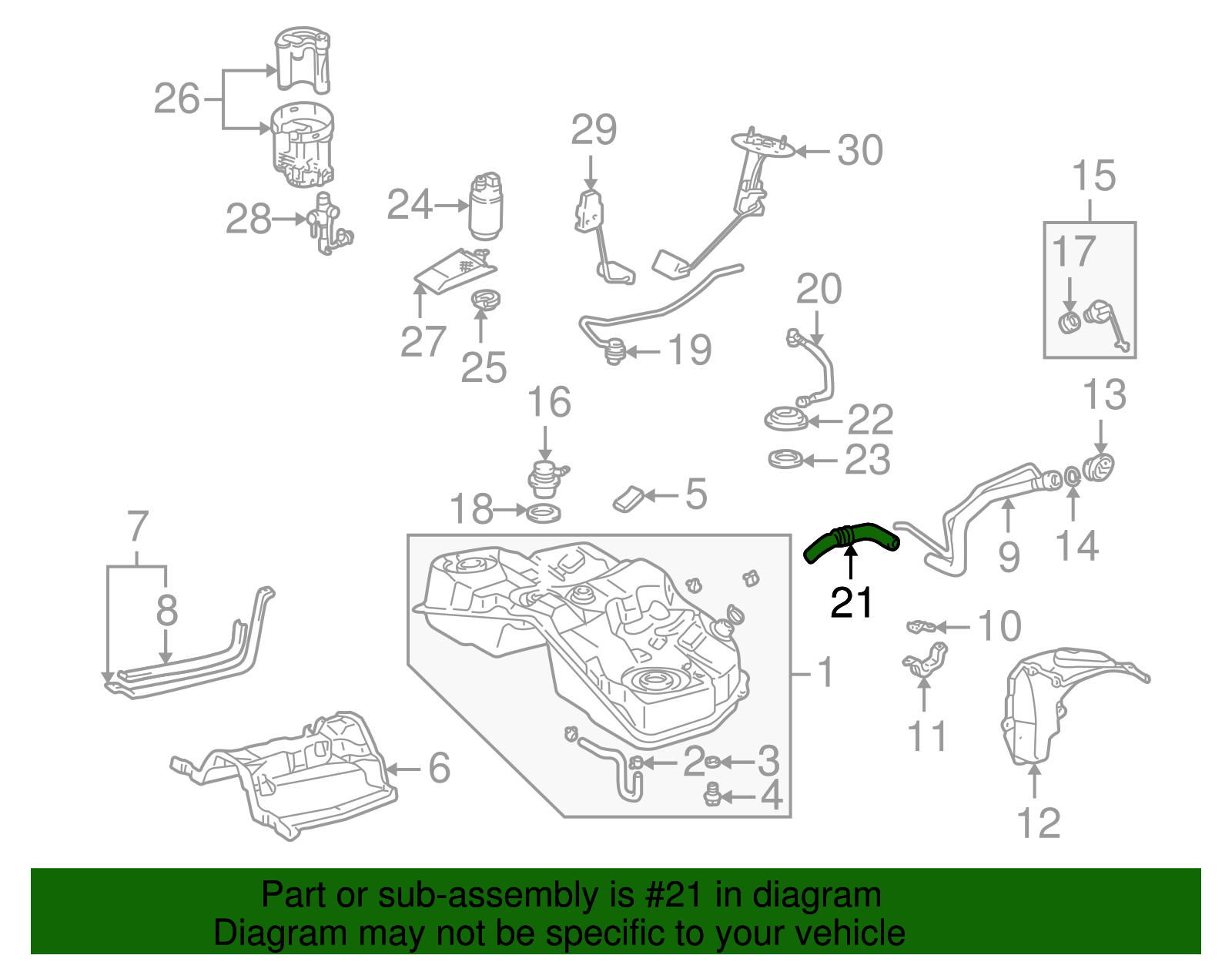 77213-53010 - Connector Hose - 2001-2005 Lexus IS300 | My L Parts