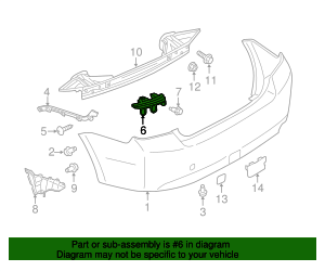57707FJ060 - Center Bracket 2012-2016 Subaru Impreza | Subaru Factory ...