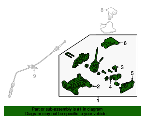 Lever Assembly Atm 46700 H9110 | QuirkParts