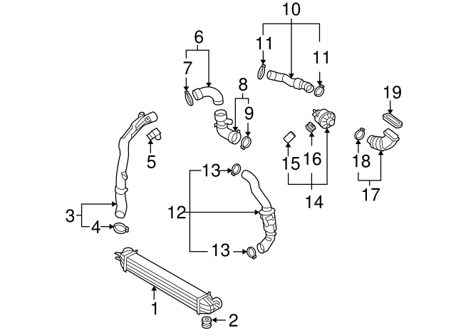 2008-2013 Mini Cooper Pressure Sensor 13-62-7-582-551 | Mini Parts Direct