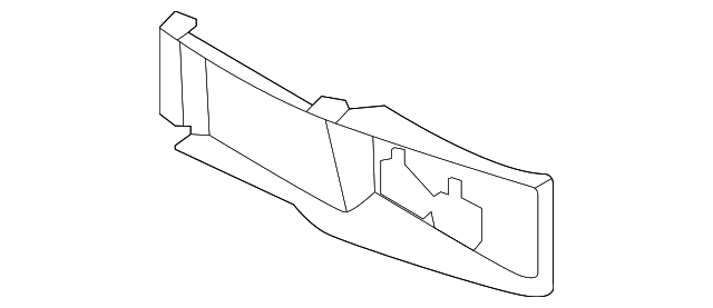 LC3Z-8310-G - Radiator Support Air Deflector 2020-2022 Ford | Ford OEM ...
