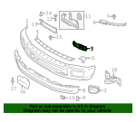2020-2022 Ford Radiator Support Air Deflector LC3Z-8310-G | Ford OEM ...
