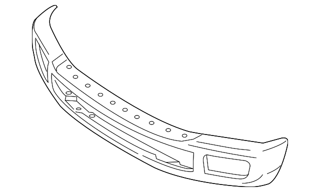 Genuine OEM Ford Part - Bumper Face Bar LC3Z-17757-FAPTM | Genuine OEM ...