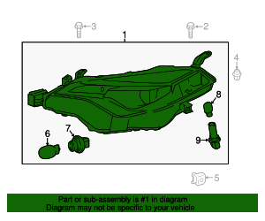 81110-02M70 - Headlight Assembly 2017-2019 Toyota Corolla ...